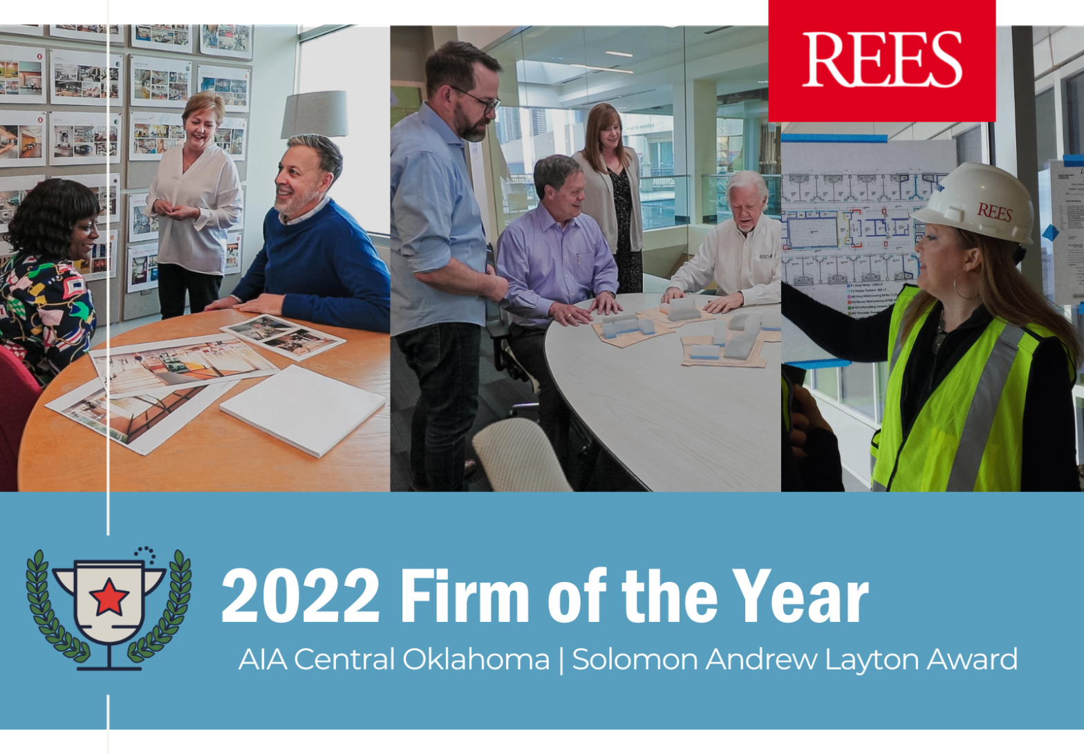 REES Wins AIA Central Oklahoma 2022 Solomon Andrew Layton Firm of the ...